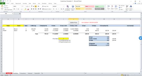Fifo Spreadsheet In Cryptotious Crypto Monitor Fifo Accounting Spreadsheet Steemit Db