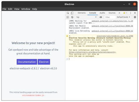 Electron App Acastait