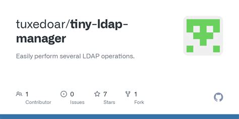 Github Tuxedoar Tiny Ldap Manager Easily Perform Several Ldap Operations