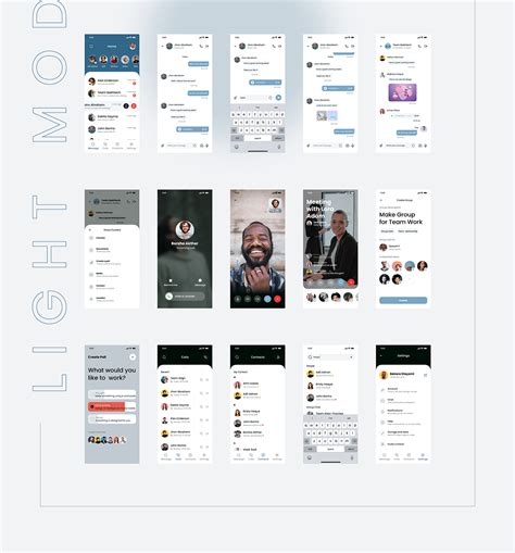Livechat App Ui Ux Chatting App Behance