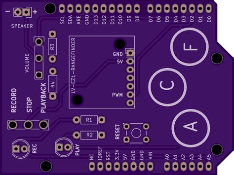 Arduino Theremin Shield Osh Park