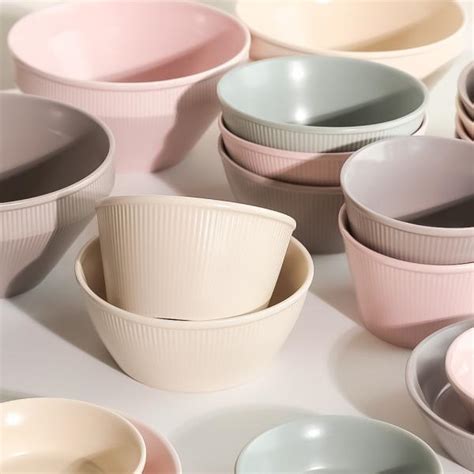 숨결 파스텔 그릇 도자기 식기 시리즈 위시버킷