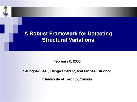 ppt a robust framework for detecting structural variations powerpoint