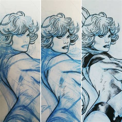 Otto Schmidt Comic Drawing Ms Marvel Drawing Practice Linework Comic Artist Cyberpunk Art