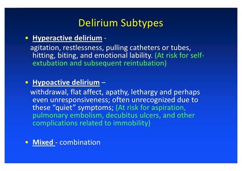 Delirium Diagnosis At Hilton Miller Blog