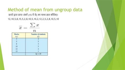 Mean Median Mode Explaination Presentation Pptx