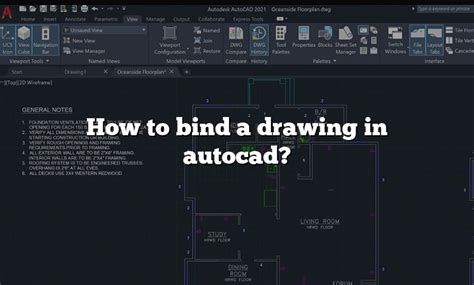 How To Bind A Drawing In Autocad CADdikt