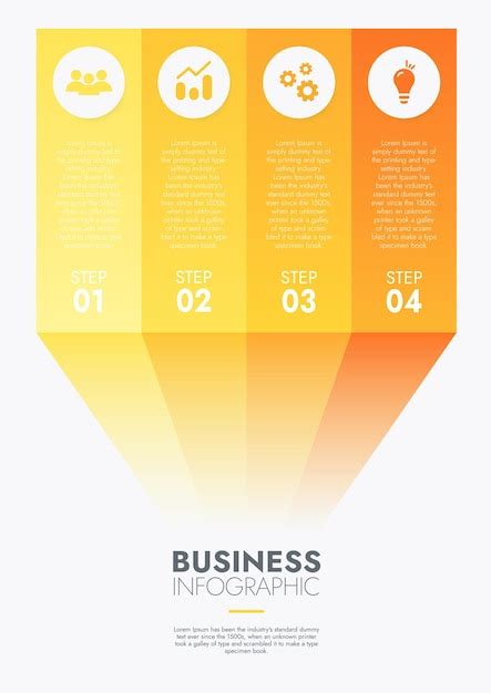 Premium Vector Infographic Template For Presentation Business Data