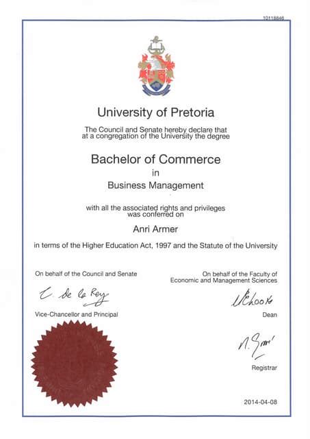 Bachelor Of Commerce Pdf