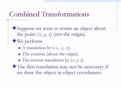 The Modelview Matrix Lecture 8 Mon Sep 10 Ppt Download
