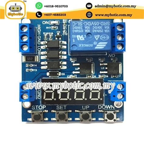 Xy J05 Trigger Timer Delay Voltage Detection Module Shopee Malaysia