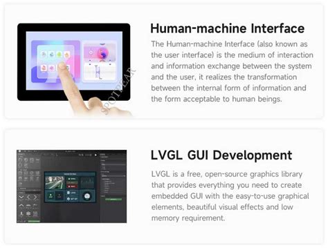 Esp32 S3 5 Inch Lcd B Development Board 1024x600 Touchscreen Display Lvgl Hmi Sensor Can Rs485