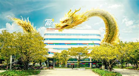 Tòa Nhà Fpt Polytechnic Tp Hcm Nghênh đón Thiên Long Trong Dịp Tết