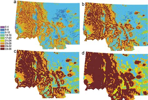 Spatial Depiction Of The Intersections Quantified In Fig 3 The Color Download Scientific