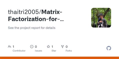 Github Thaitri2005matrix Factorization For Collaborative Filtering