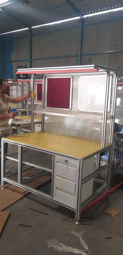 Aluminium Assembly Table For Industrial At ₹ 30000 In Pune Id