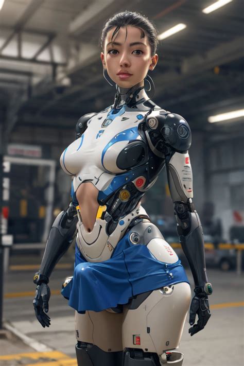 Ai Art Cyborg Futa By Manu Pixai