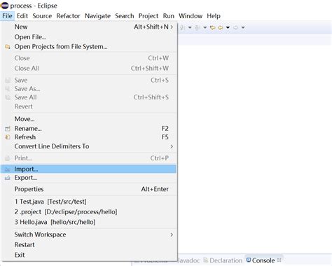 在eclipse下新建工程及打开已有工程eclipse 创建工程 打开工程 Csdn博客