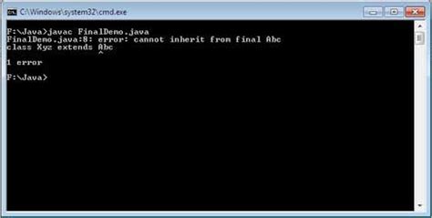 What Is The Use Of FINAL Keyword Computer Notes