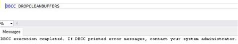 Powerful DBCC Dropcleanbuffers 5 Usage MadeSimpleMSSQL