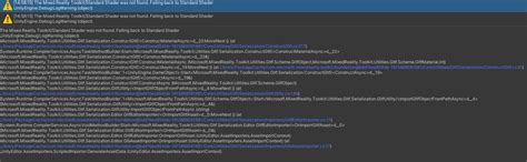 Importing The Mrtk Into New Projects Generates New Warnings · Issue