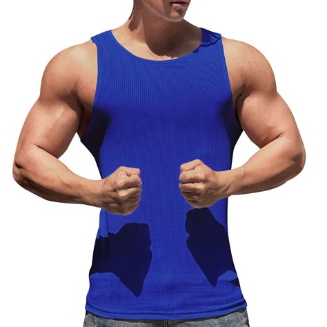 Peaskjp Mens Graphic Tank Tops Summer Beach Mens Tank Tops Casual
