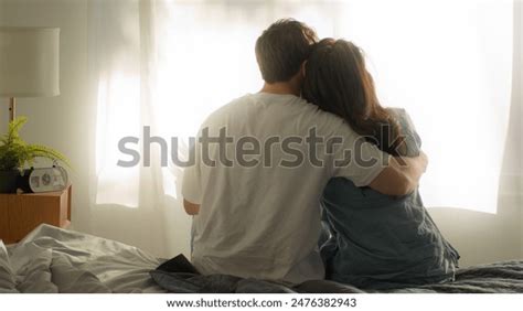 Back View Man Woman Sitting On Stock Photo 2476382943 Shutterstock