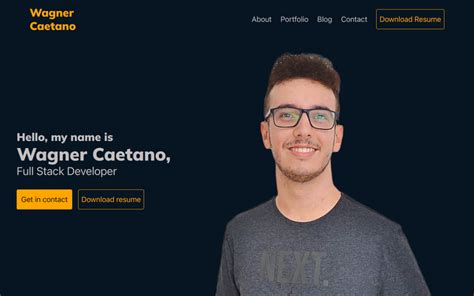 Professional Portfolio With Nextjs 13 And Notion Backend