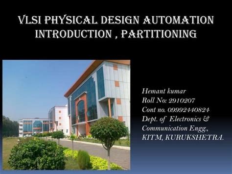 Logical Effort In Vlsi Design And Testing Ppt Physics Science