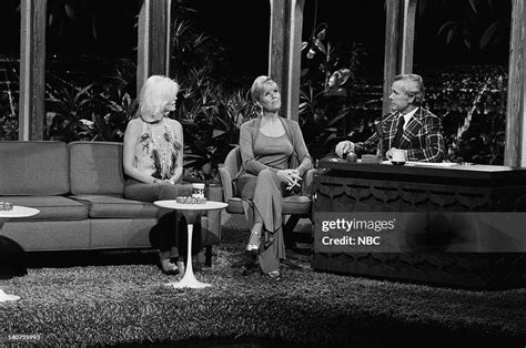 Actress Carol Wayne Singer Actress Doris Day And Host Johnny Carson