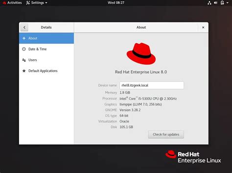 How To Install Gnome Gui On Rocky Linux 8 Centos 8 Rhel 8 Itzgeek