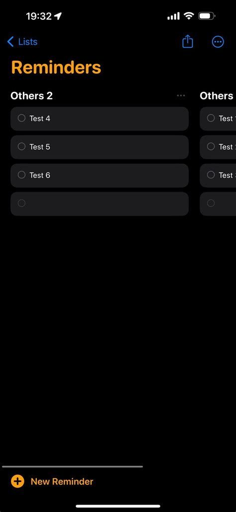 [ios 17 Db1] Reminders Now Lets You Add Columns R Iosbeta