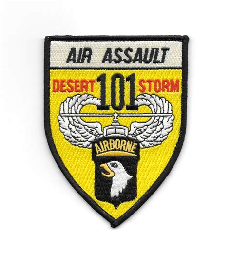 101st Airborne Desert Storm Air Assault Patch Usmilitarypatchcom