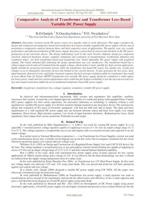Pdf Comparative Analysis Of Transformer And Transformer · Pdf