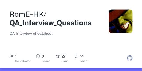 Github Rome Hkqainterviewquestions Qa Interview Cheatsheet
