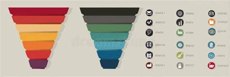 Sales Pipeline Stages Illustrated With A Funnel Diagram Showcasing Minimal Design And Corporate