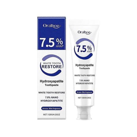 Hydroxyapatite Toothpaste For Advanced Enamel Protection Gentle And Effective Formula Fluoride