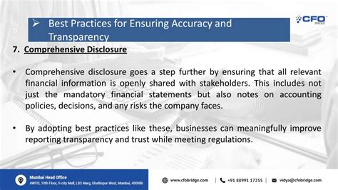 Ppt Best Practices In Financial Reporting For Transparency And Accuracy 1 Powerpoint