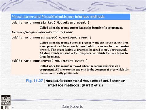 Ppt Gui Programming Using Java Mouse Events Powerpoint Presentation Id6636843