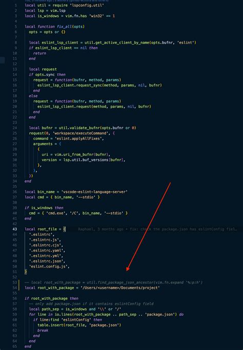Lsp Eslint Finds Eslintrcjs In Current Directory But Does Not Traverse Higher To Root