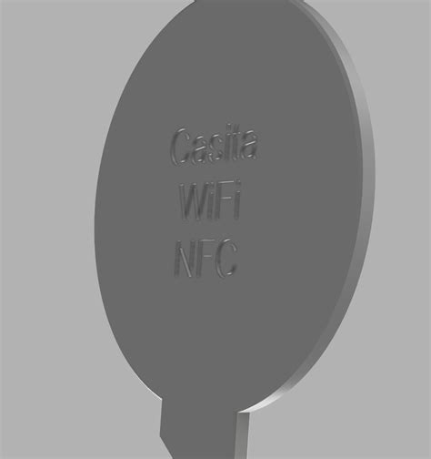 WiFi NFC QR Key By CeptoRider Download Free STL Model Printables Com