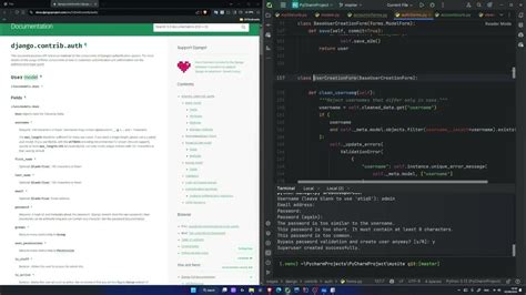 Django App 5 User Creation Form Youtube
