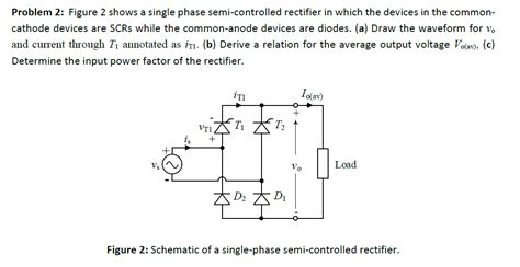 Solved Problem Figure Shows A Single Phase Chegg