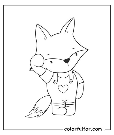 36 Beautiful Fox Coloring Pages Free And Printable Pdf Sheets