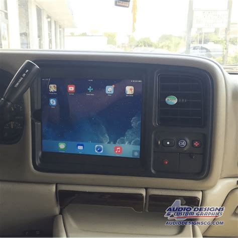 Premium Ipad In Dash Vehicle Integration