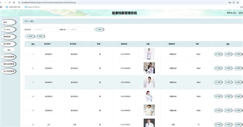 基于java springboot 的医患档案管理系统 csdn博客