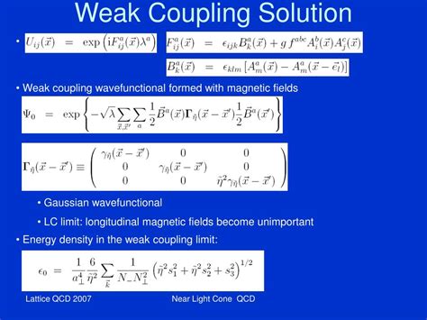 Ppt Near Light Cone Qcd On The Lattice Powerpoint Presentation Free Download Id 5196781