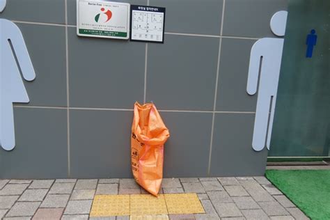 성별 다른 보조인 동무 받기 힘든 대구 월명공원 장애인화장실 소식지