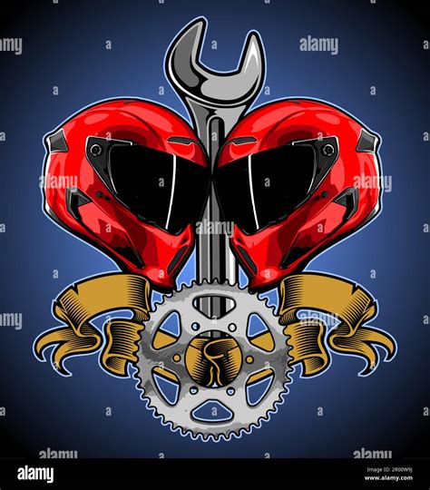 Biker Vector Template Stock Vector Image And Art Alamy