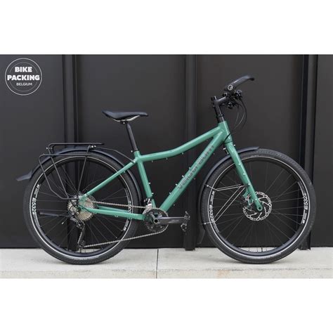 Velotraum Rooter R2 Small Patinagroen Showroom Bikepacking Belgium
